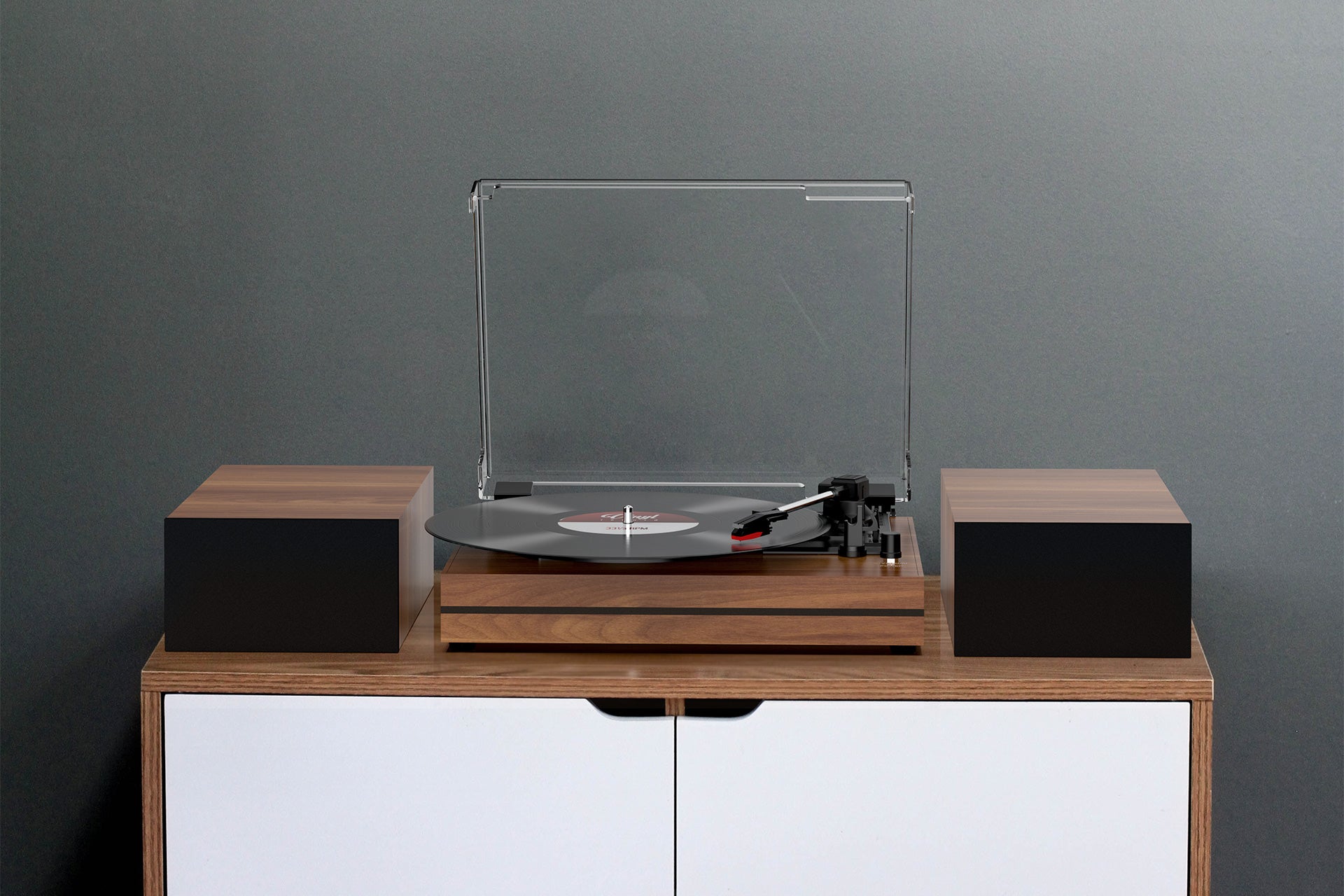 Audio Keeper | Vintage Beginner Turntable Audio System R612 Features