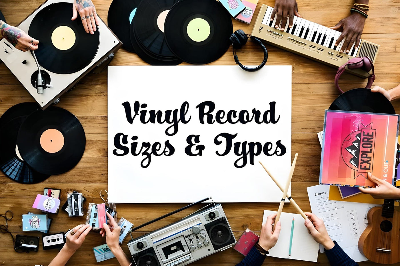 Audio Keeper | Guide to Vinyl Record Sizes, Weight, & Speed