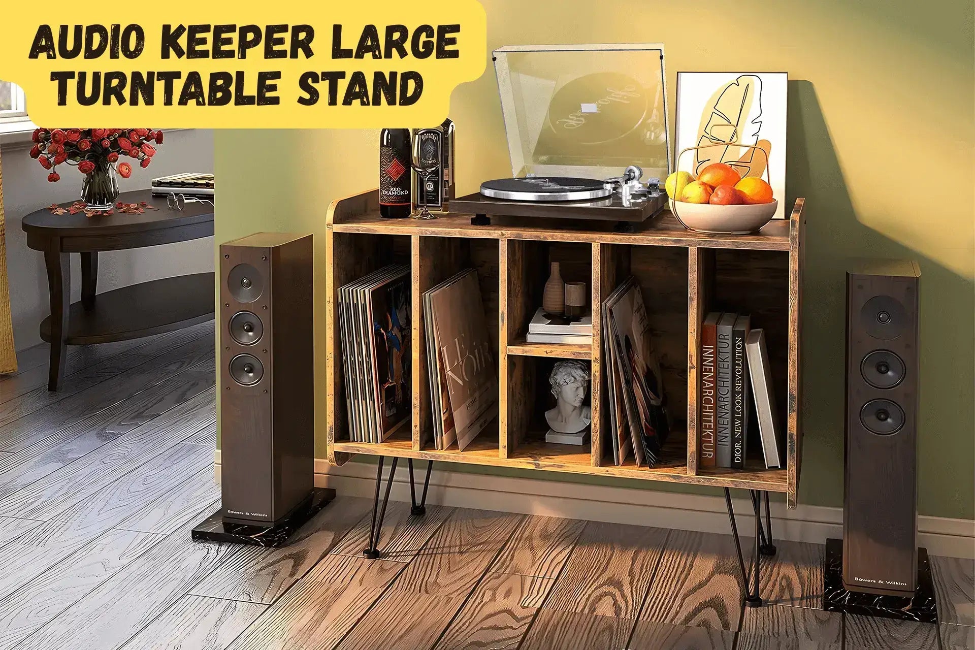 Top Turntable Stands with Vinyl Storage: Organize Your Collection in 2