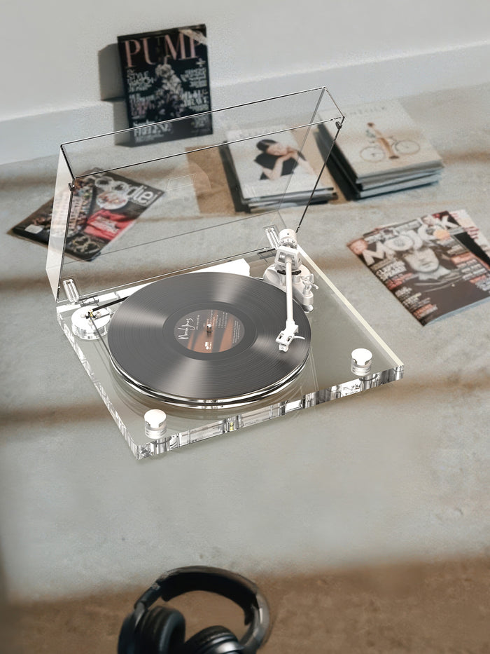 Audio Keeper | Premium Acrylic Turntables with Bluetooth for Vinyl