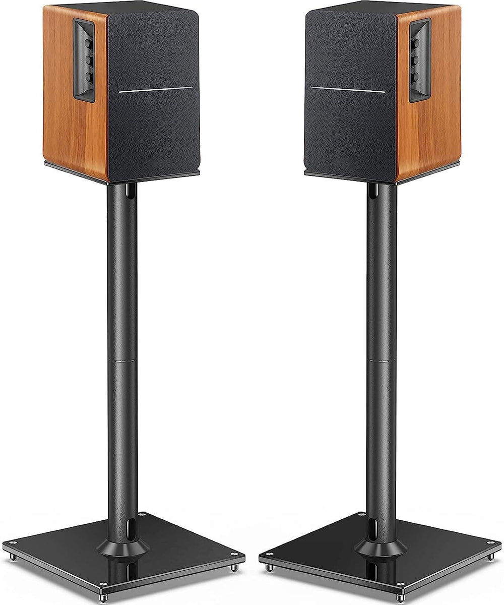 Audio Keeper | Bookshelf Speaker Stands Holds Up to 22lbs